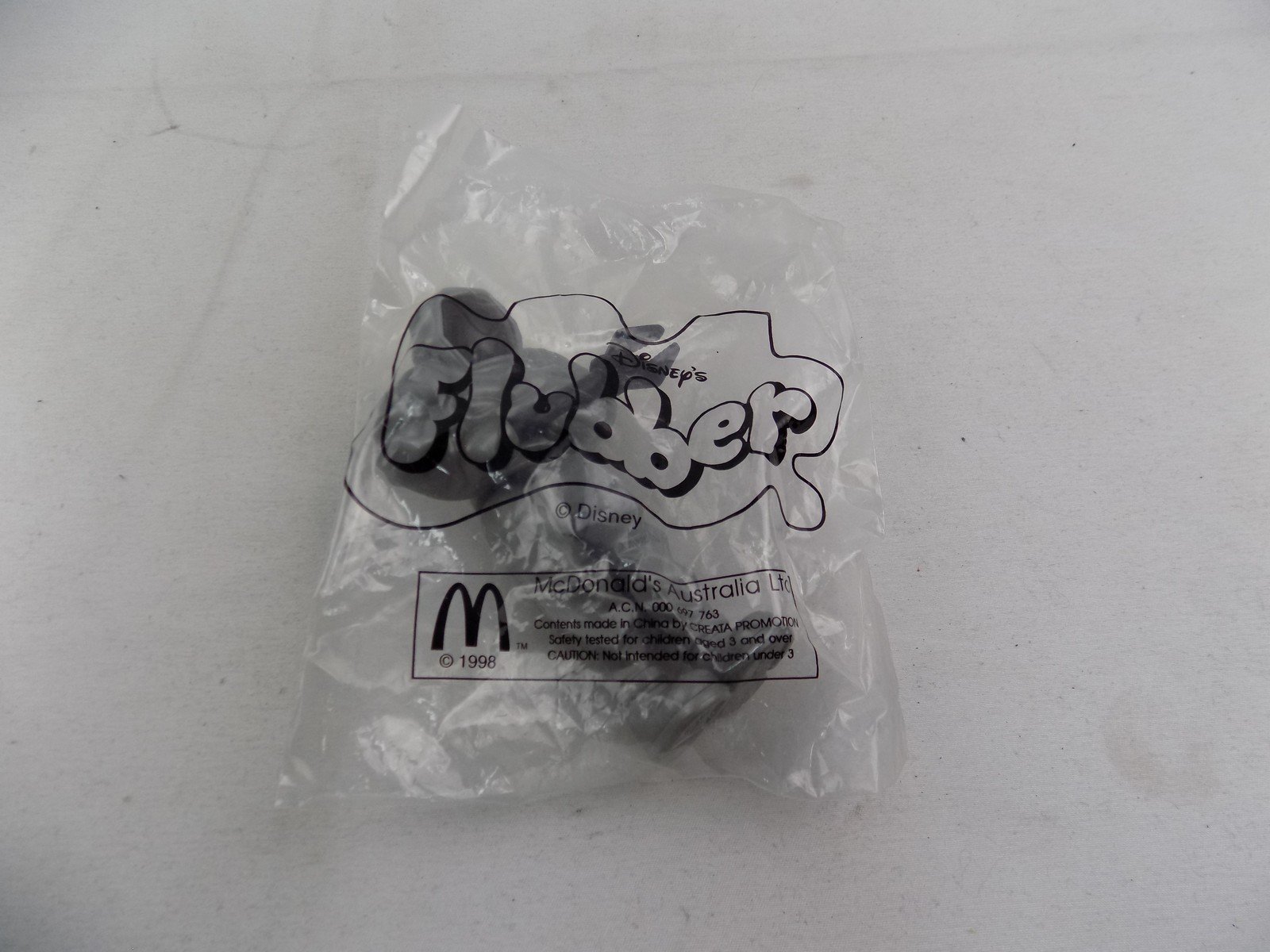 Brand New McDonalds Disney Flubber Hazard Suit Promotional Toy 1997 ...