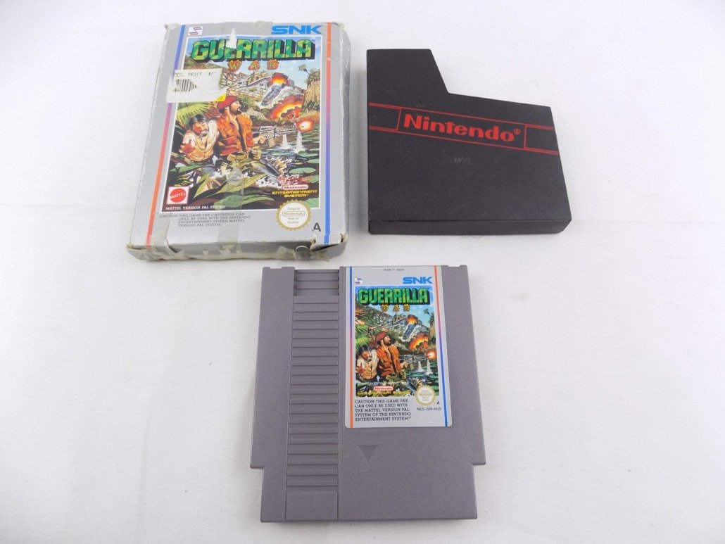 Boxed Nintendo Entertainment System NES Guerrilla War - No Manual ...