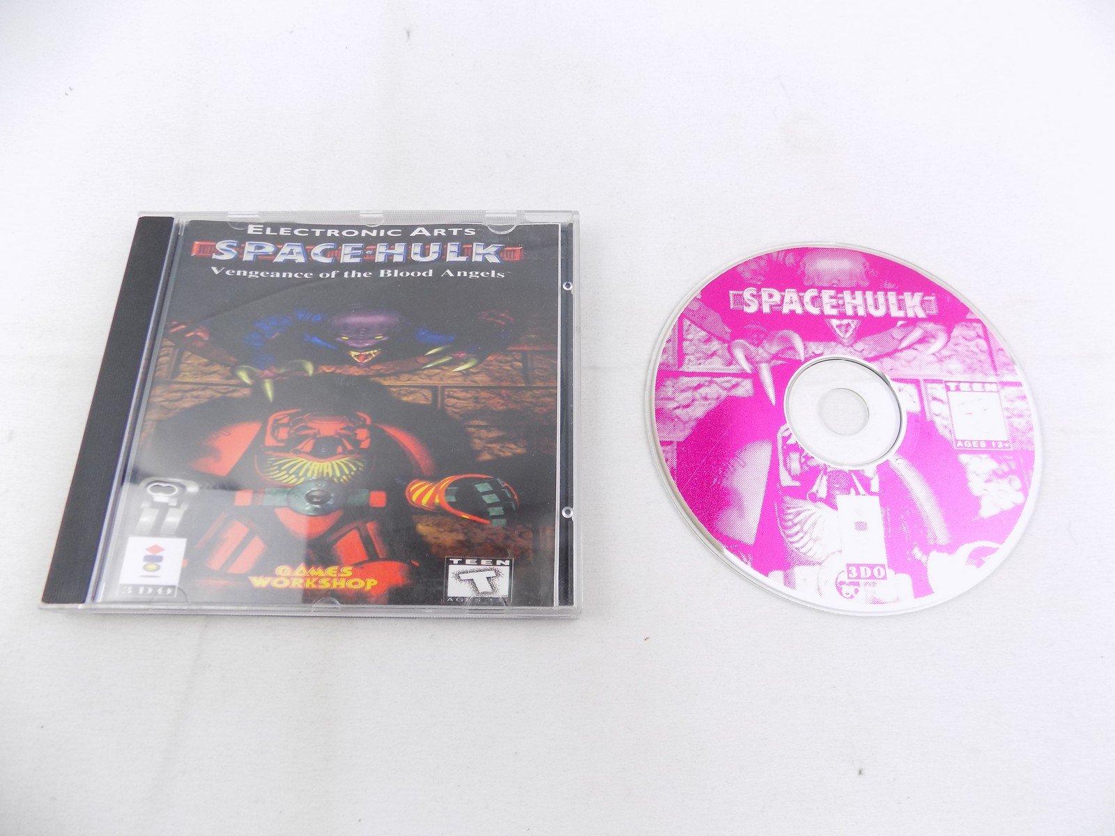 Playstation 1 PS1 Space Hulk Vengeance of the Blood Angels - No Manual ...