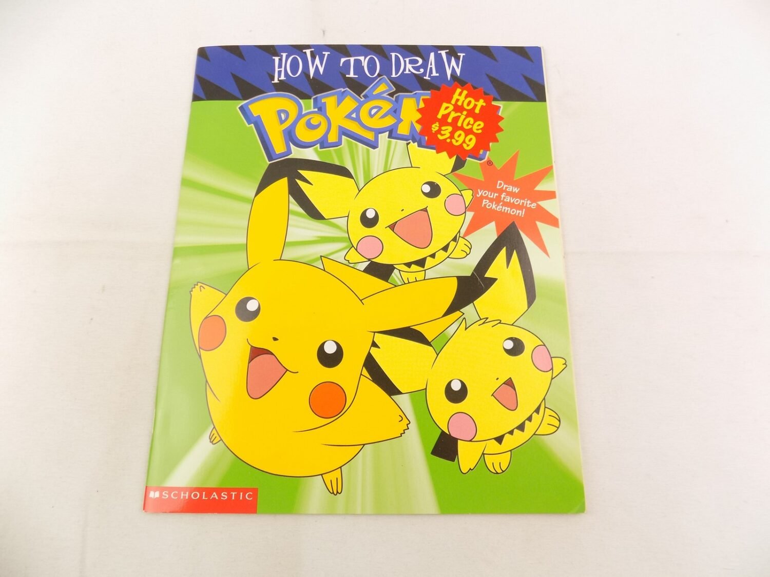 How to Draw Pokemon Scholastic Book - Starboard Games