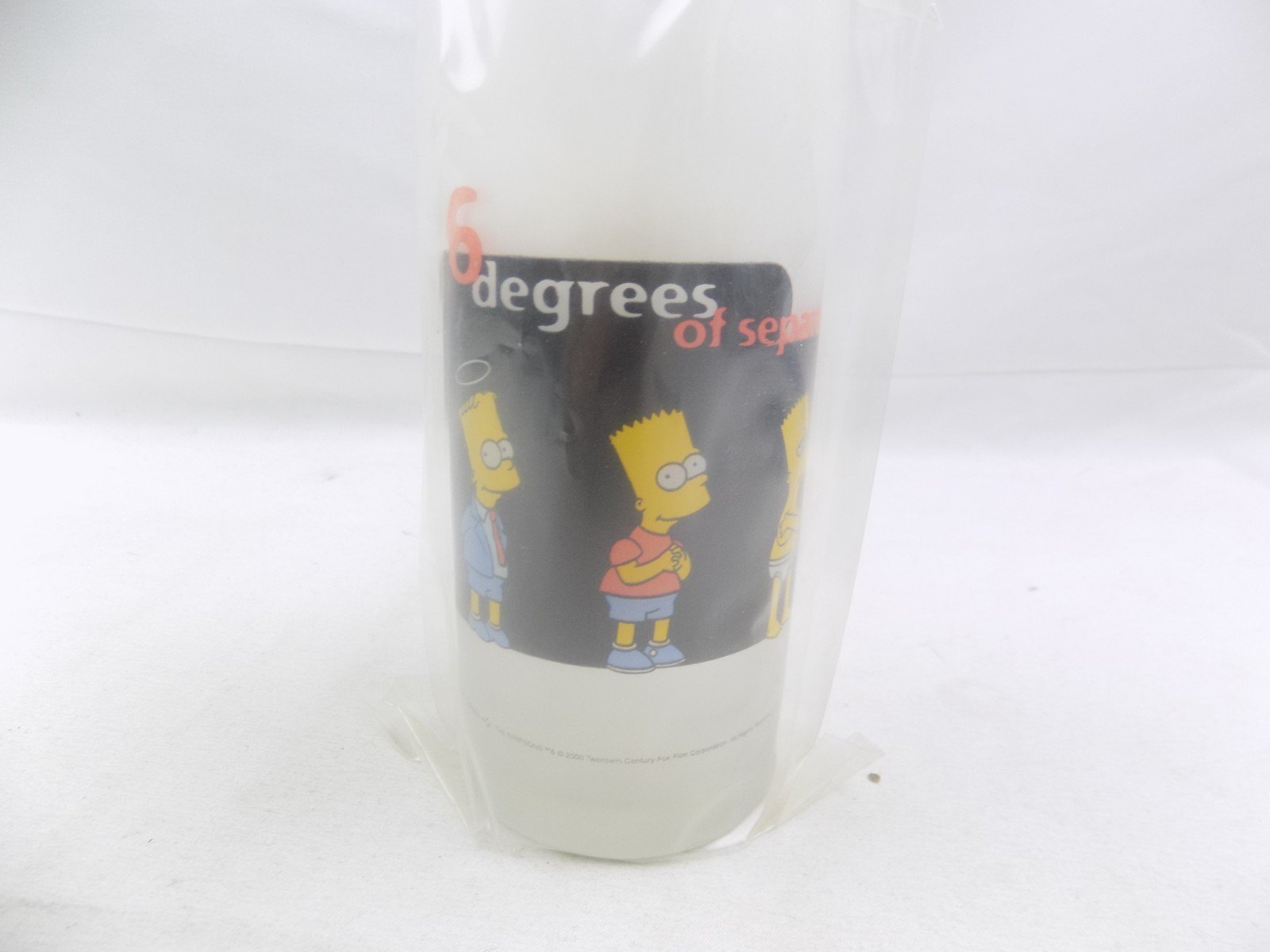 Brand New Red Rooster The Simpsons Bart Drinking Glass - Starboard Games