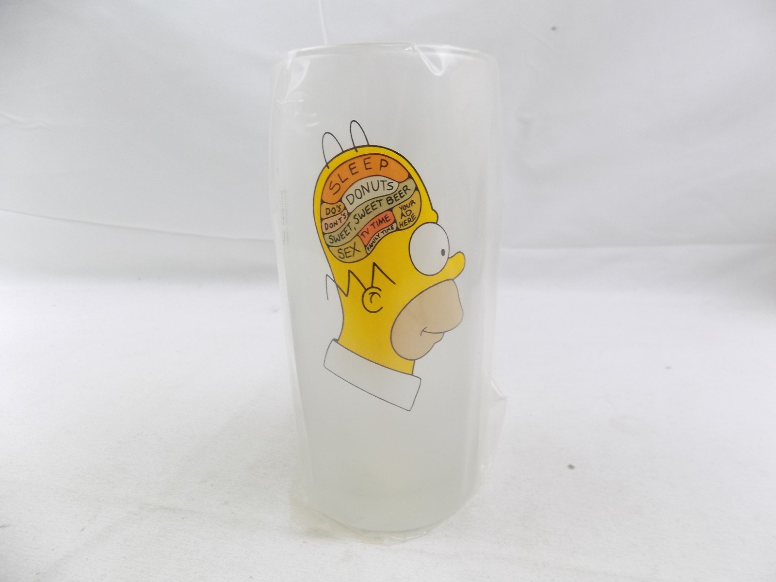 Brand New Red Rooster The Simpsons Homer's Mind Drinking Glass ...