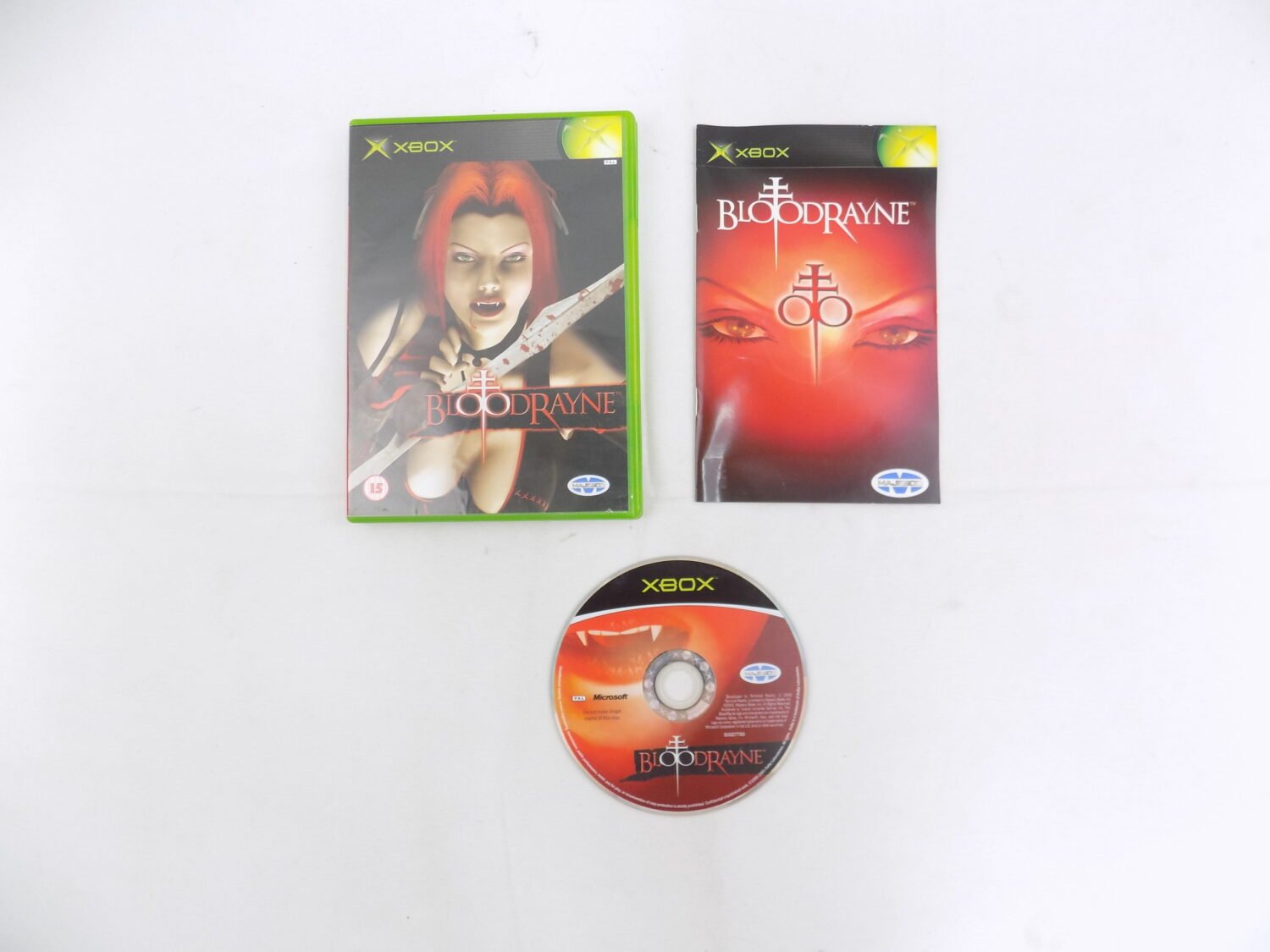 Mint Disc Xbox Original Bloodrayne - Inc Manual - Starboard Games