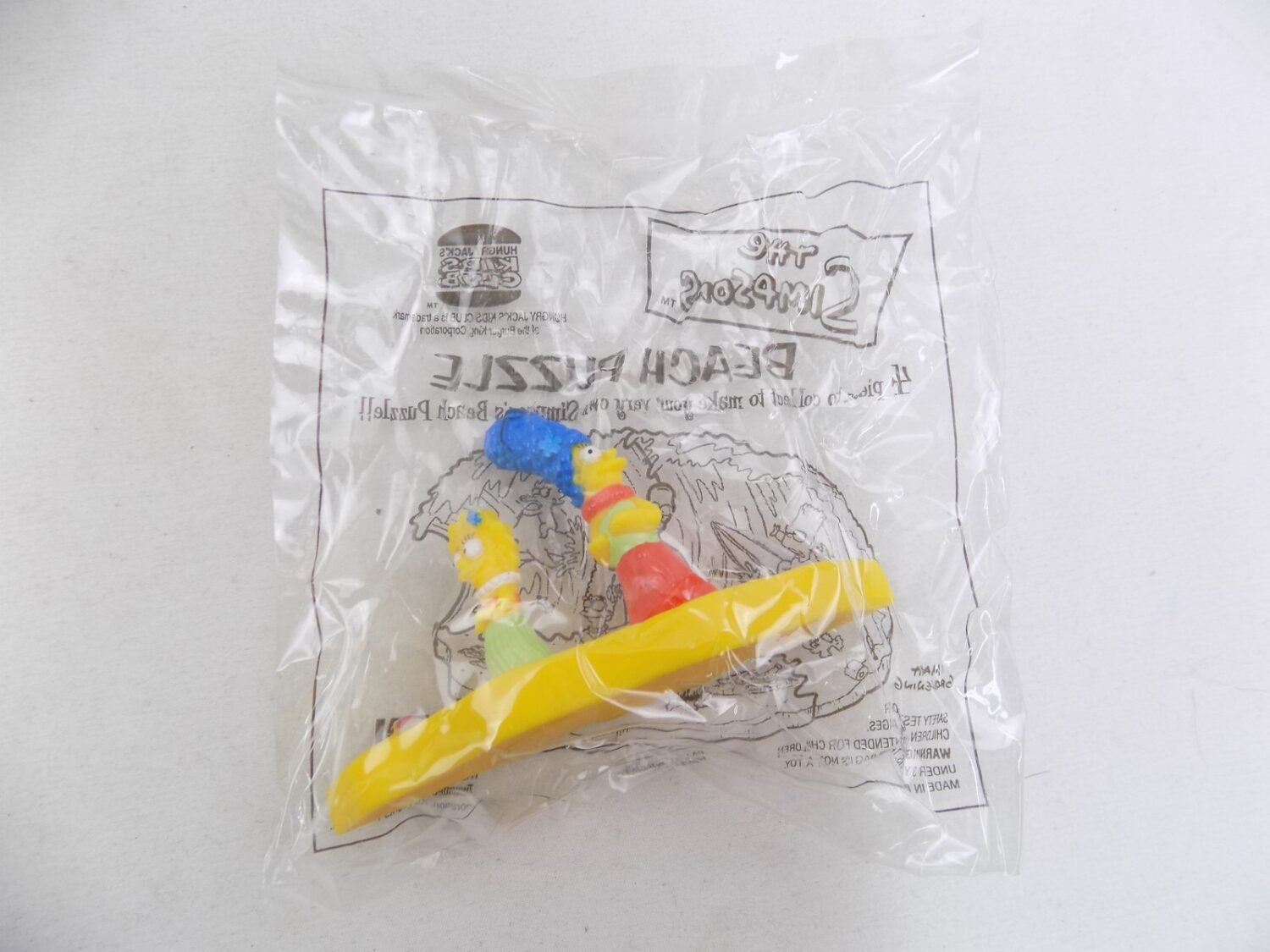 Brand New Sealed Hungry Jacks The Simpsons Beach Marge & Lisa ...