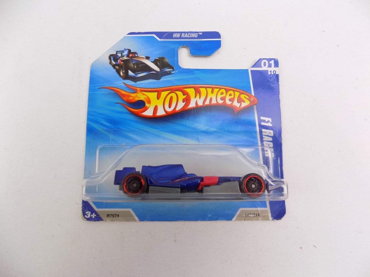 Brand New Sealed Hot Wheels F1 Racer (Blue) 147/214 Short Card ...