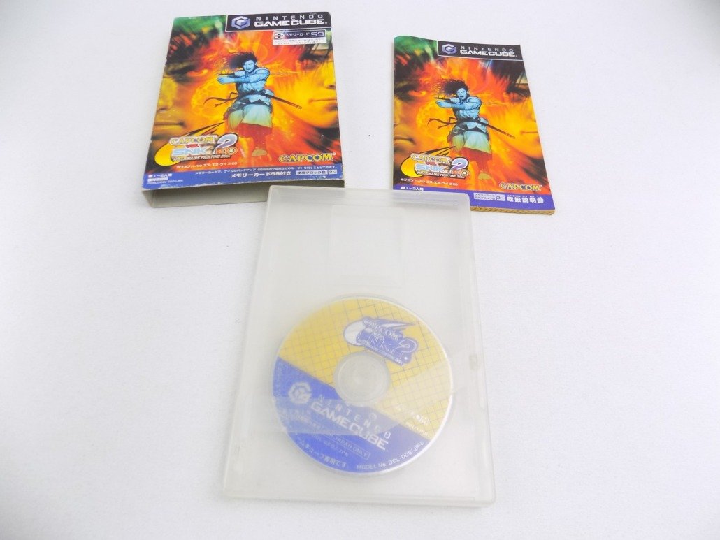 Mint Disc Nintendo GameCube Capcom Vs. SNK 2 EO - Inc Manual ...