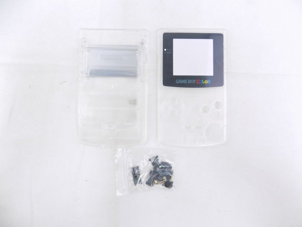 Gameboy Color GBC Houseing Shell - Transparent / Clear - Starboard Games