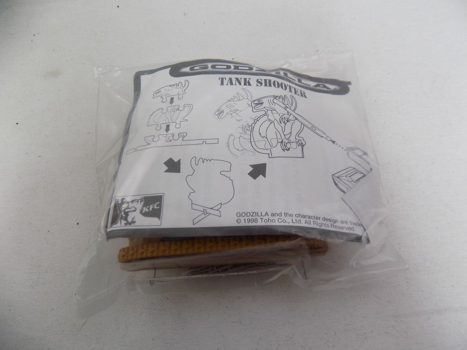 Brand New Sealed KFC Godzilla Tank Shooter - Starboard Games