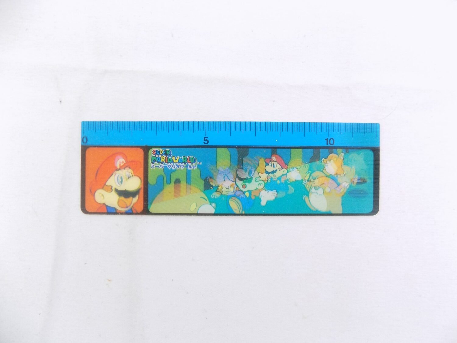 Super Mario World 12cm 1990 Ruler Japan Nintendo - Starboard Games