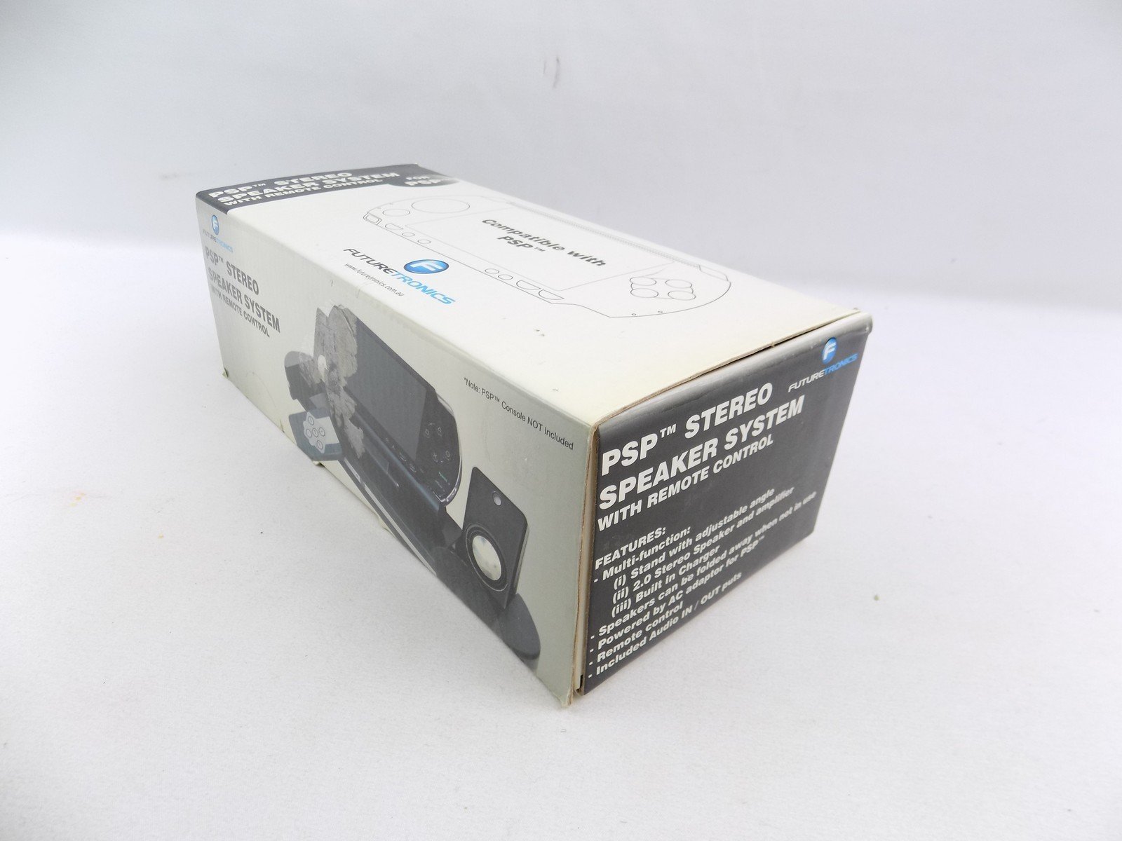 Boxed PSP Stereo Speaker System Futurtonics - Starboard Games