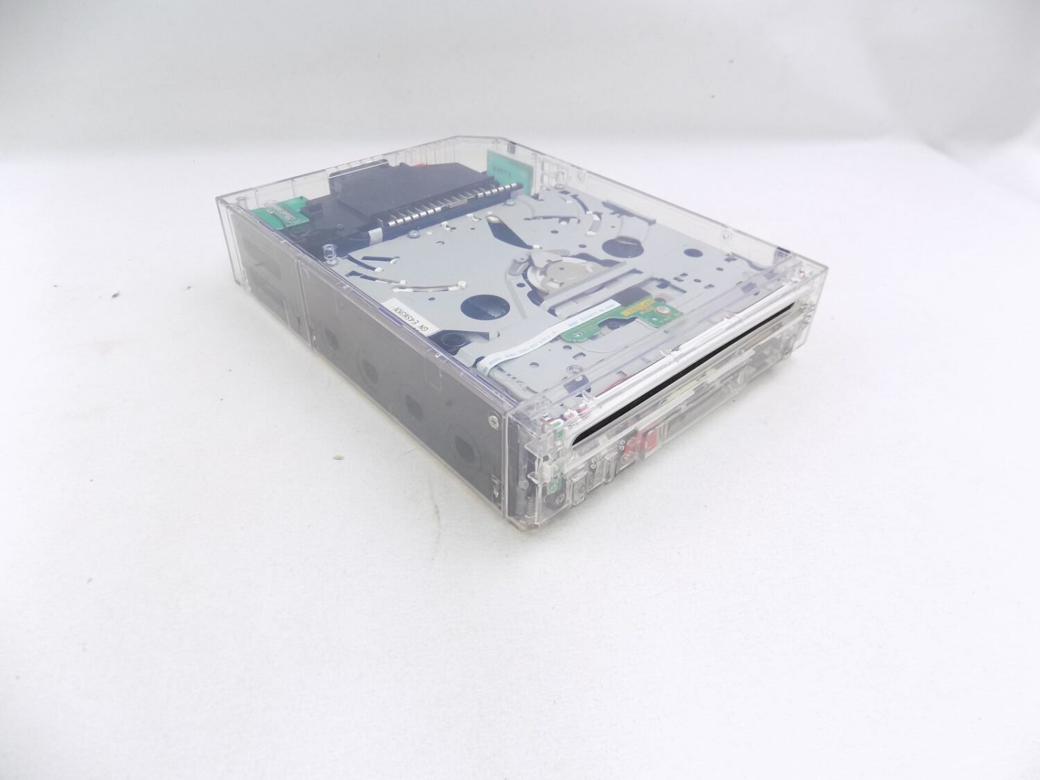 Nintendo Wii Clear Console + HDMI Converter + 2x Controller Sets ...