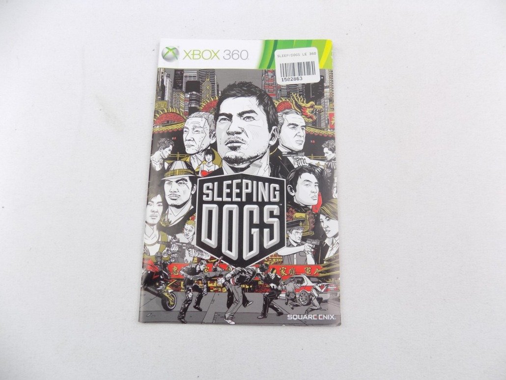 Xbox 360 Sleeping Dogs Manual Only - Starboard Games