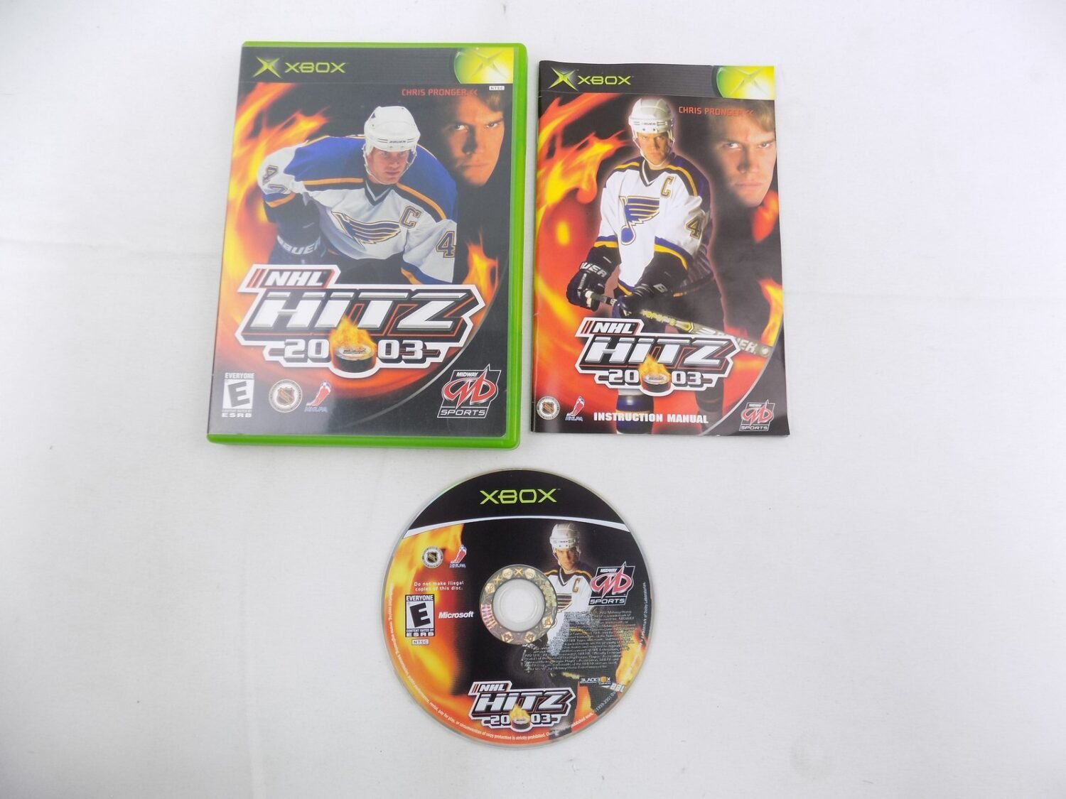 Mint Disc Xbox Original NHL Hitz 2003 - Inc Manual NTSC - Starboard Games