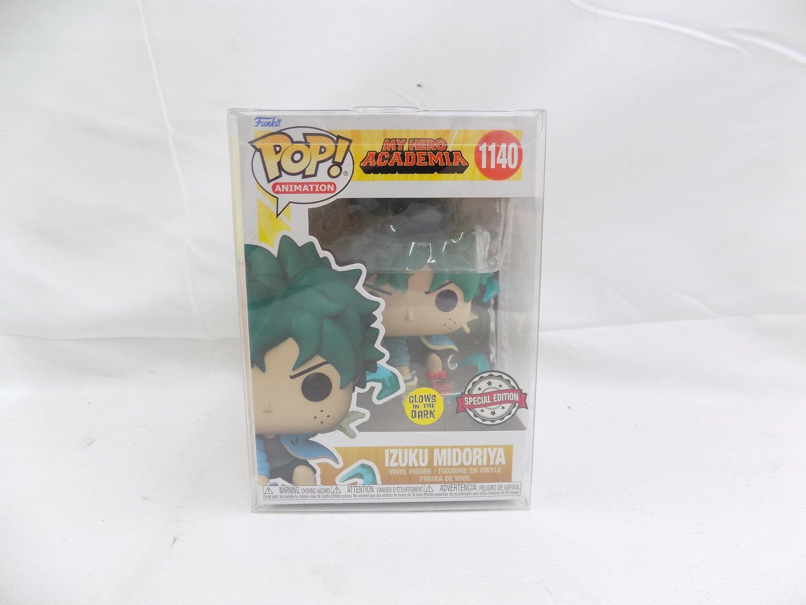 Brand New Izuku Midoriya GITD 1140 My Hero Academia Funko Pop Figure ...