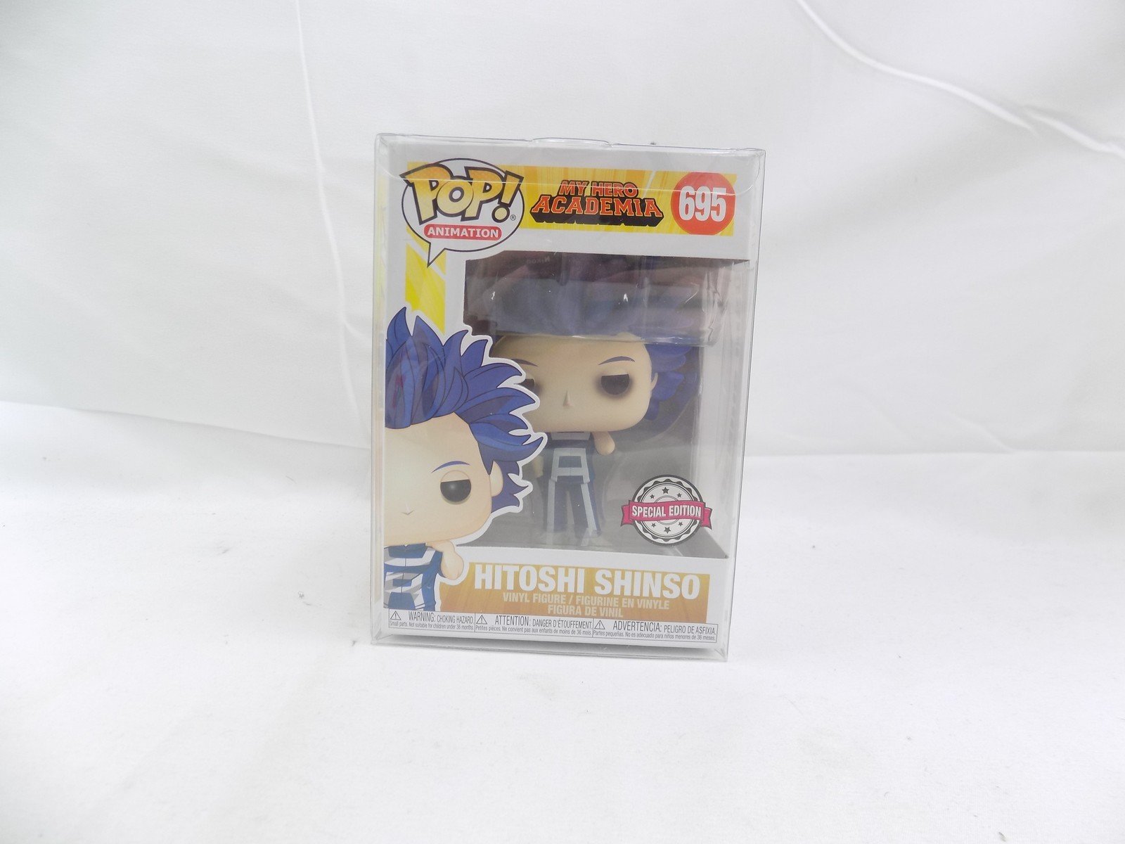 Brand New Hitoshi Shinso 695 My Hero Academia Funko Pop Figure ...