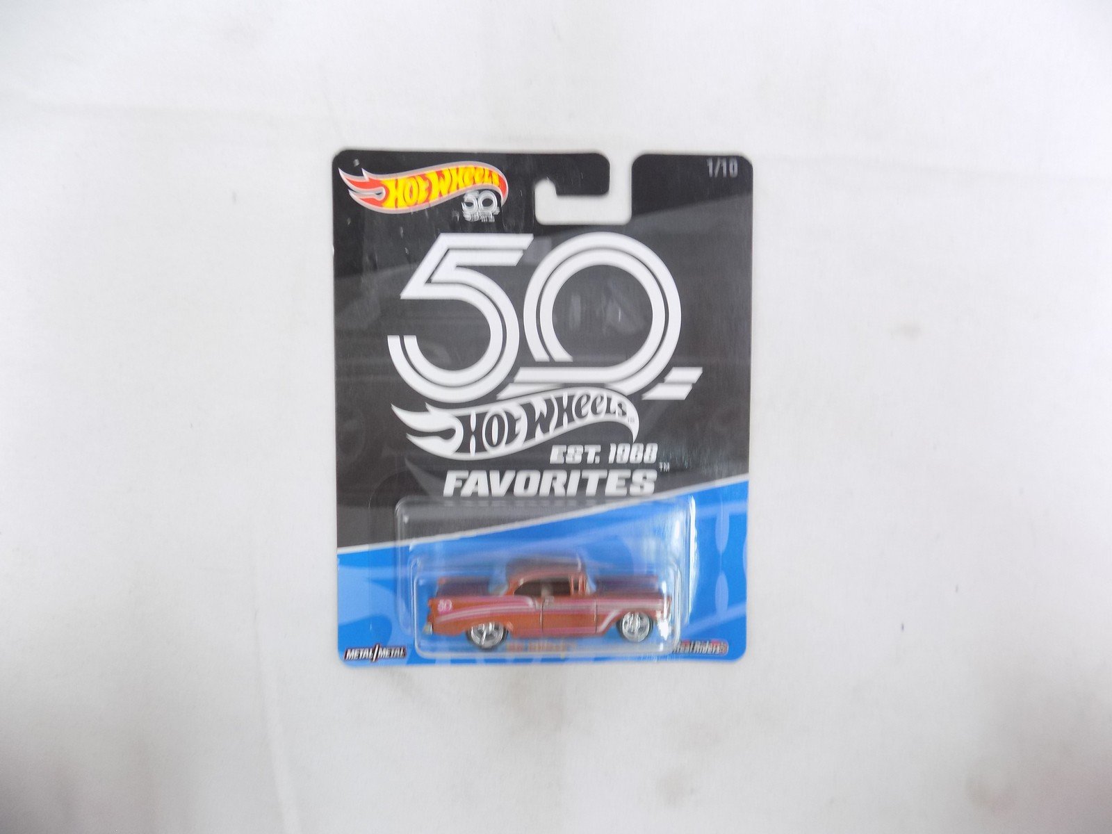 Brand New Sealed Hot Wheels '56 Chevy 50th Anniversary 1/10 - Starboard ...