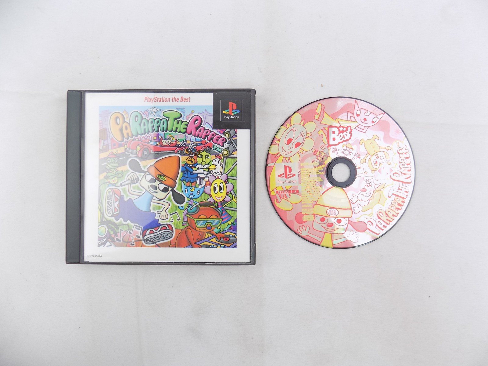 Mint Disc Playstation 1 Ps1 The Best PaRappa The Rapper - No Manual ...