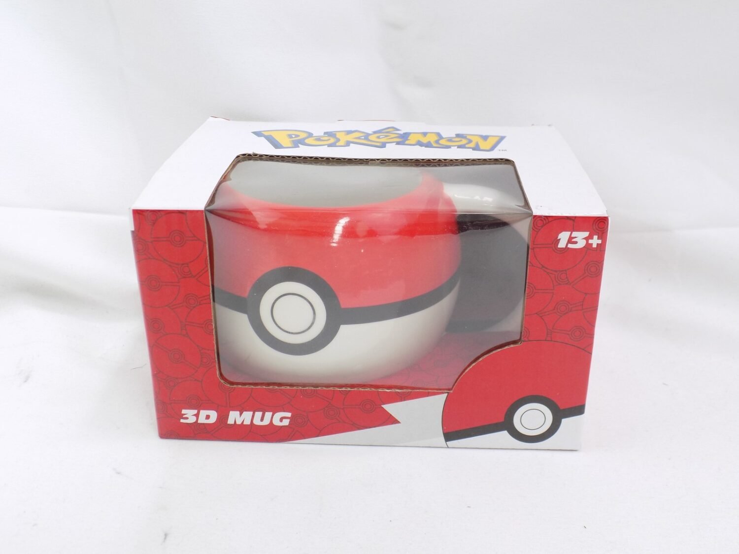 Brand New Pokemon Pokeball 3D Ceramic Mug - Starboard Games