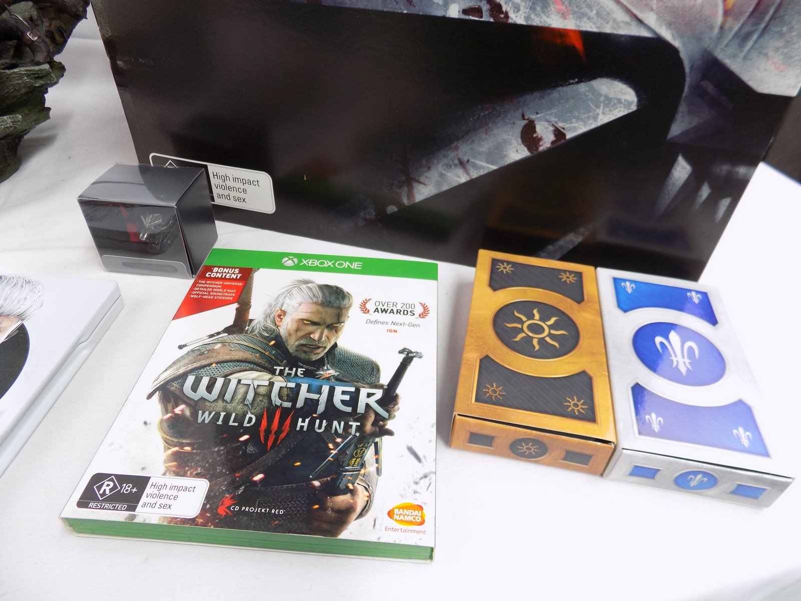 Boxed Like New Xbox One The Witcher III 3 Wild Hunt Collector’s Edition ...