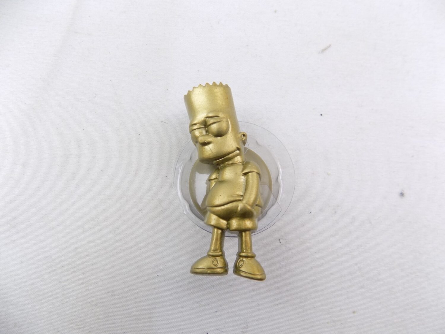 Like New The Simpsons Stick 'Ems! Day 1 Golden Bart Simpson - Starboard ...