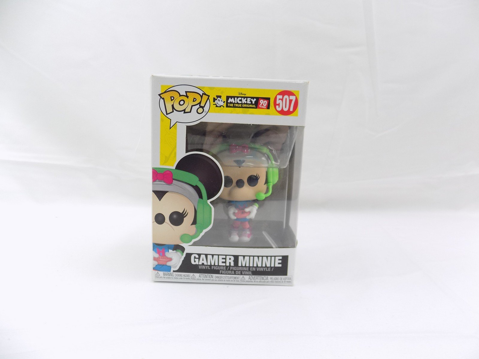 Damaged Gamer Minnie 507 Disney Mickey The True Original 90 Years Funko ...