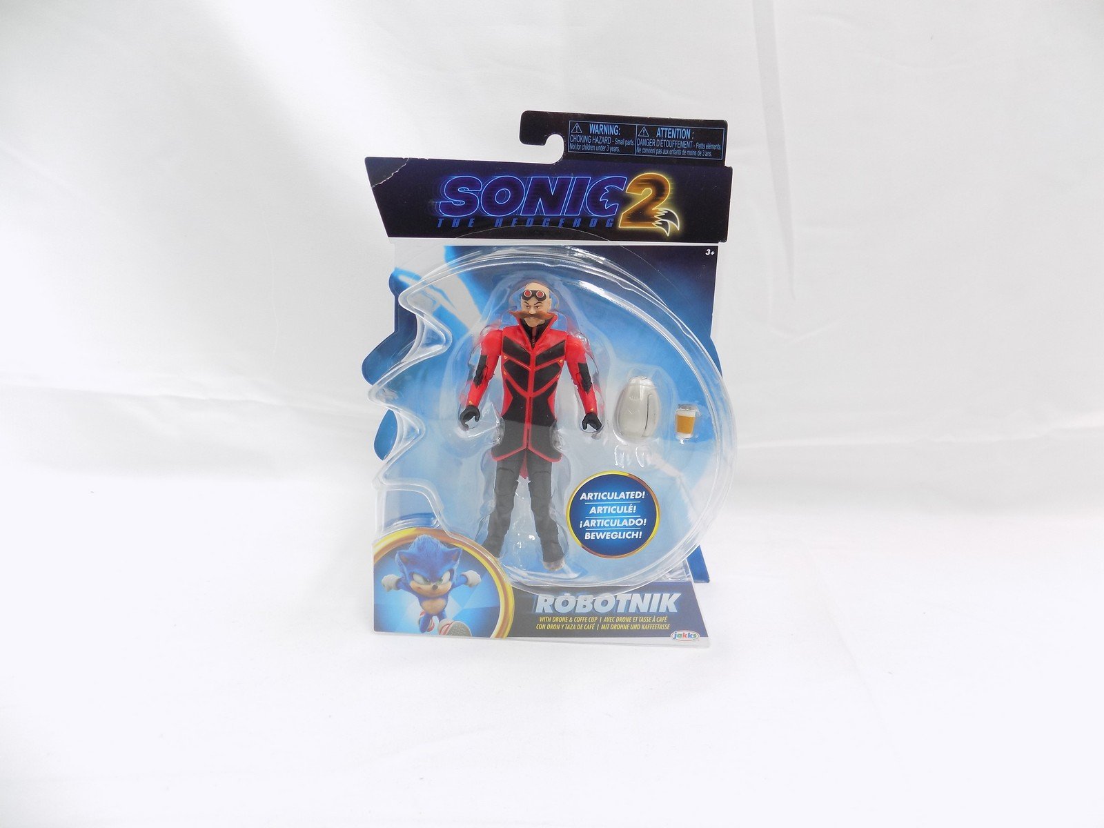 Brand New Sonic The Hedgehog 2 Robotnik Action Figure - Starboard Games