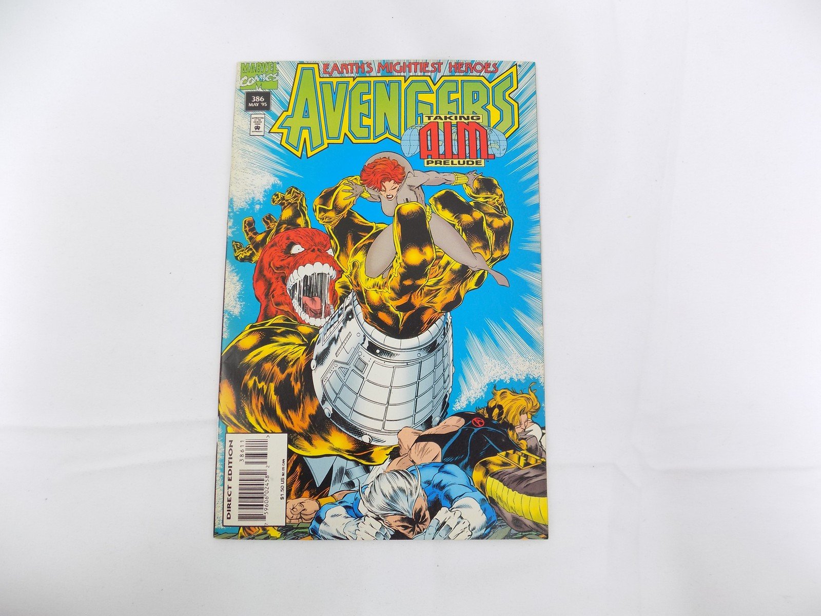 Like New Marvel The Avengers Issue 386 Comic Book - Starboard Games