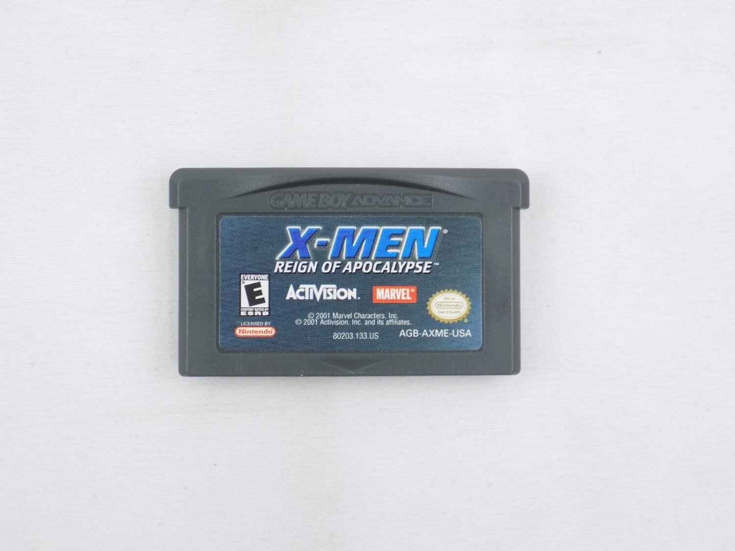 Gameboy Advance GBA Cartridge Only X-Men Reign of Apocalypse NTSC ...