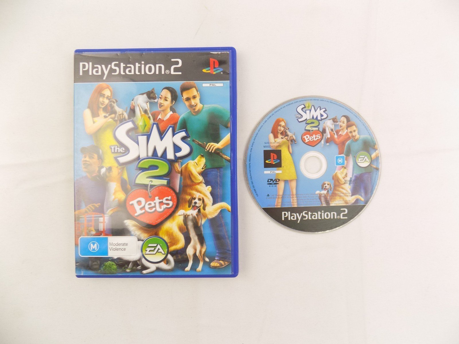 Mint Disc Playstation 2 Ps2 The Sims 2 Pets - No Manual - Starboard Games