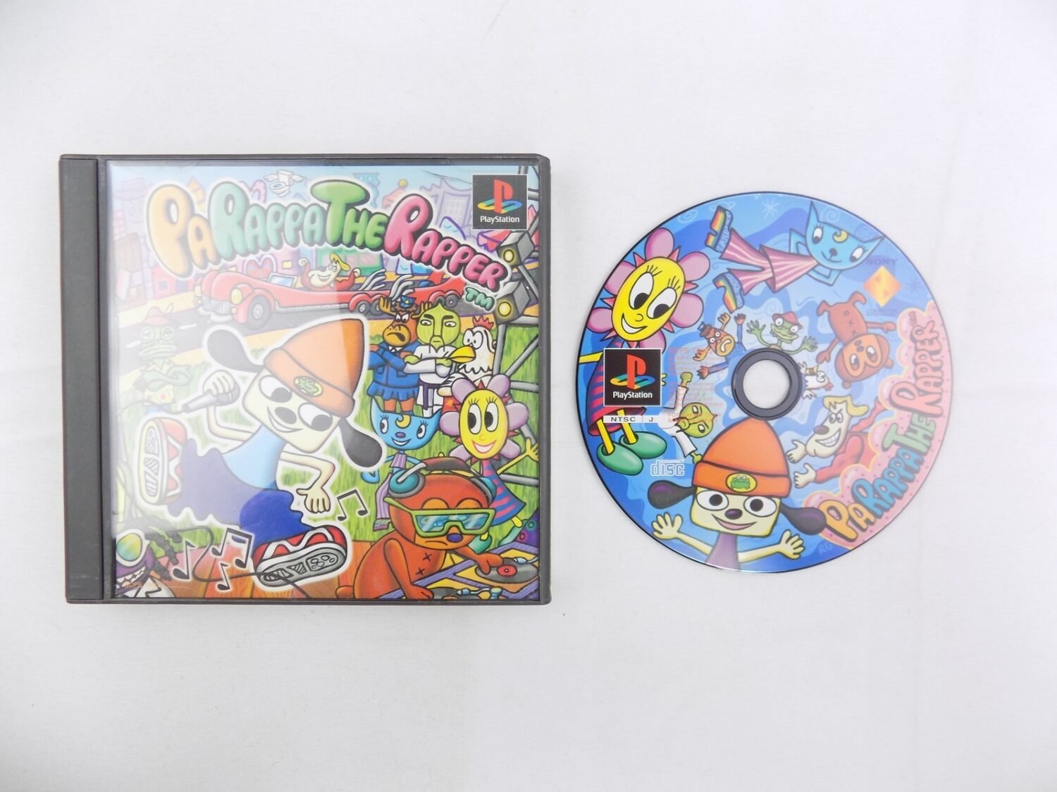 Mint Disc Playstation 1 Ps1 PaRappa The Rapper - No Manual NTSC-J ...