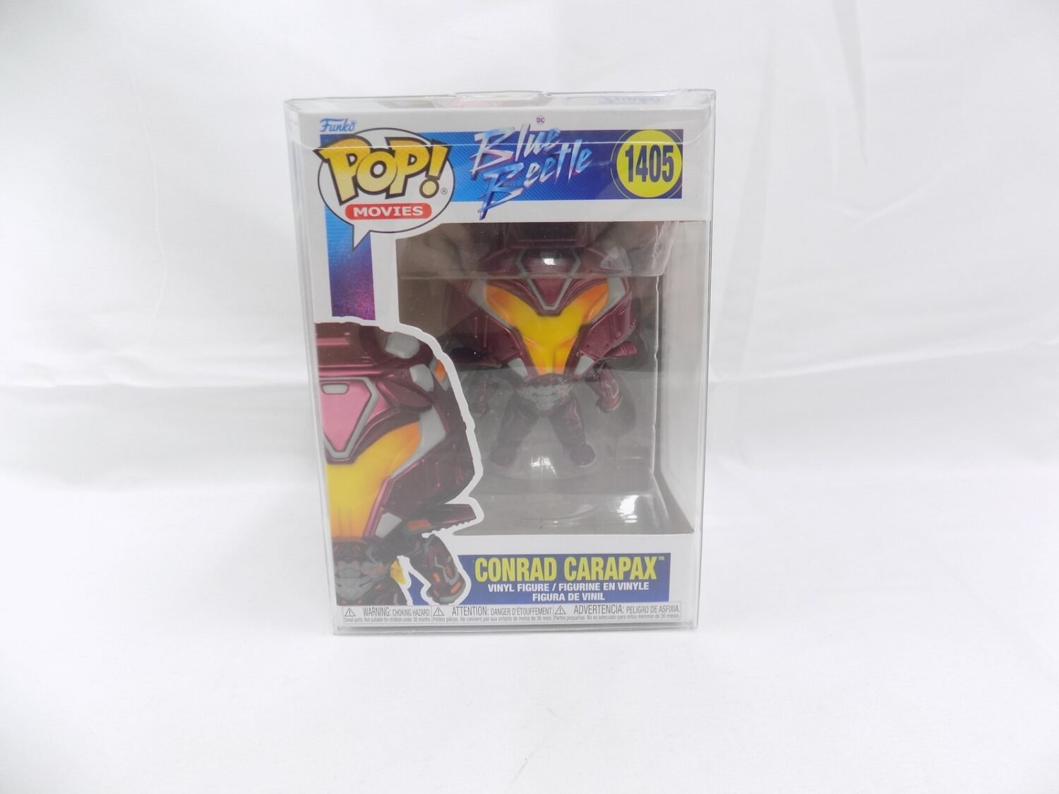 Brand New Funko Conrad Carapax 1405 Blue Beetle Pop Figure - Starboard ...