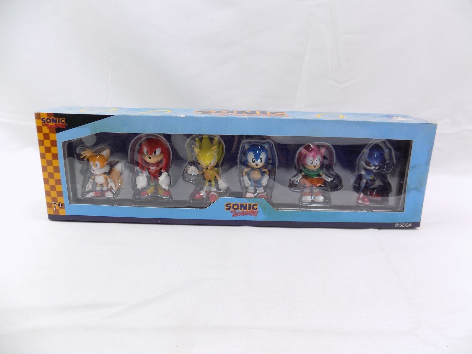 Brand New Sonic The Hedgehog Mini Figure Collectibles 6 Pack Figures ...