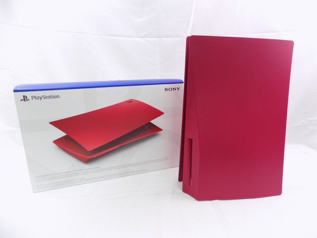 Boxed Like New Sony Playstation 5 PS5 Disc Edition Red Console Cover ...