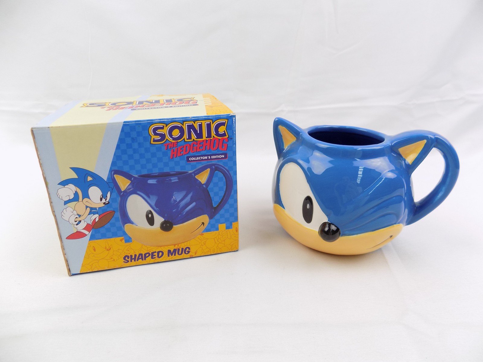 Boxed Like New Sonic The Hedgehog Collector's Edition Shaped Ceramic ...