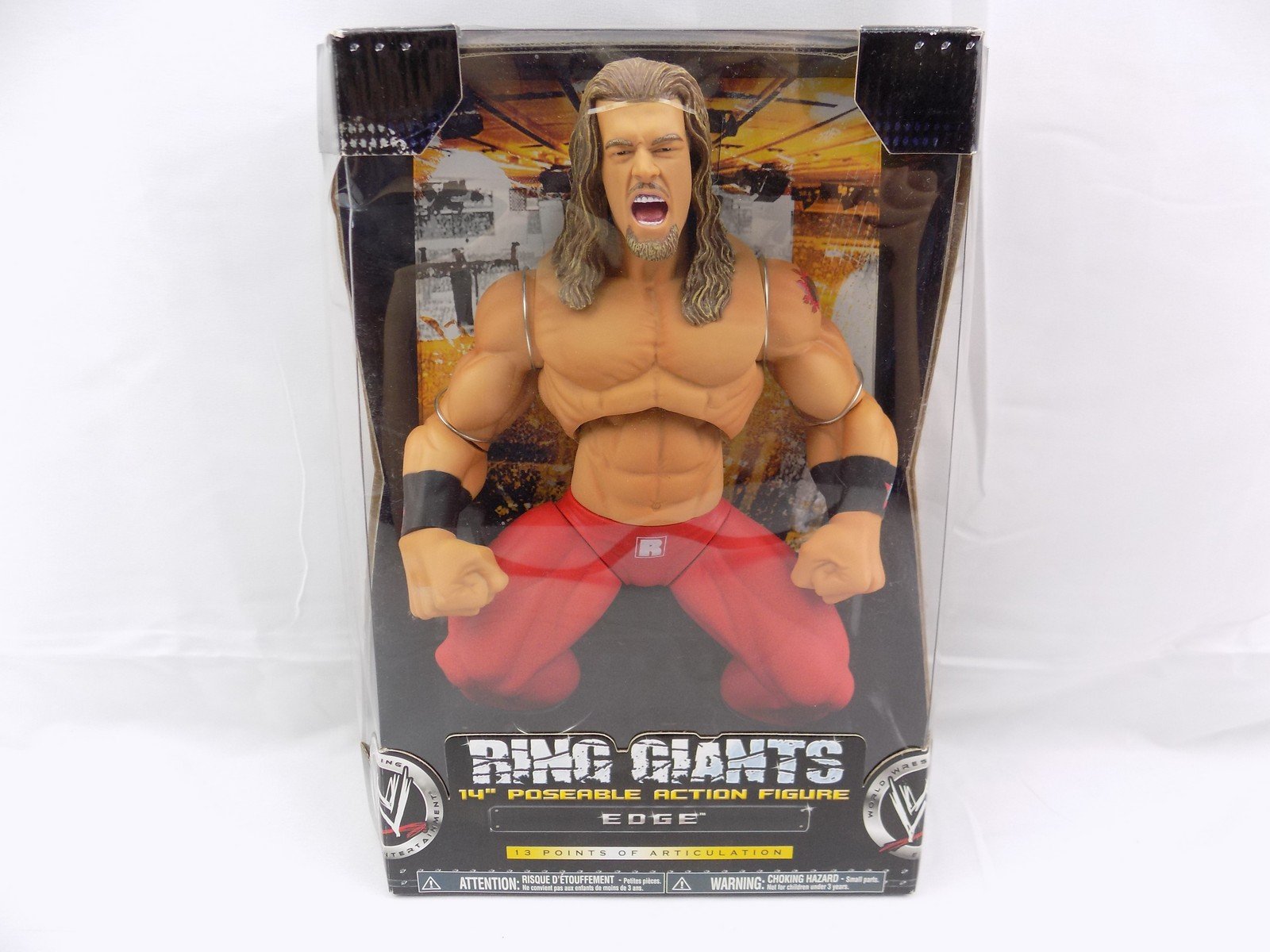 Brand New WWE Ring Giants Edge 14" Poseable Action Figure - Starboard Games
