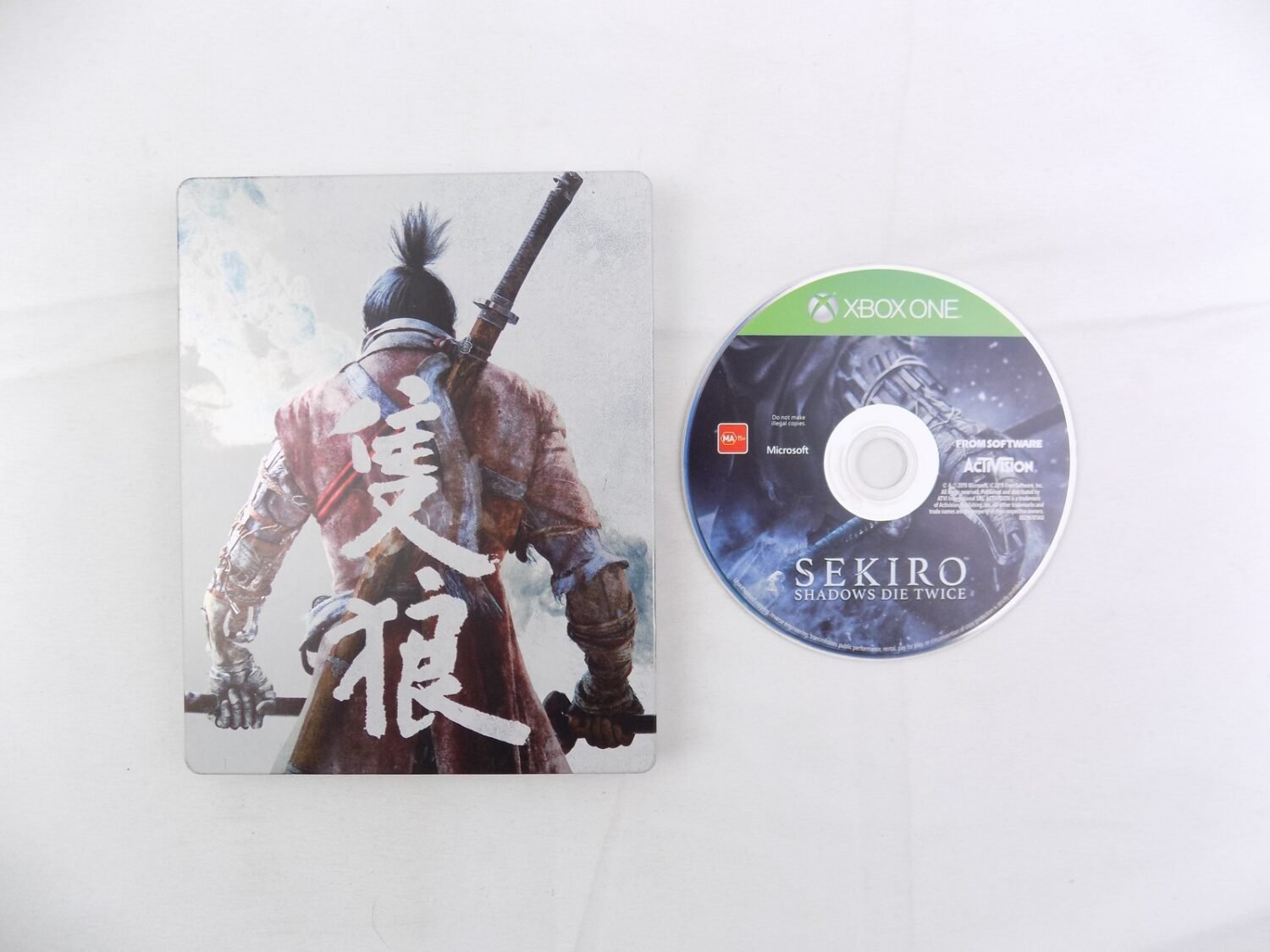 Mint Disc Xbox One Sekiro Shadows Die Twice Collector's Edition ...