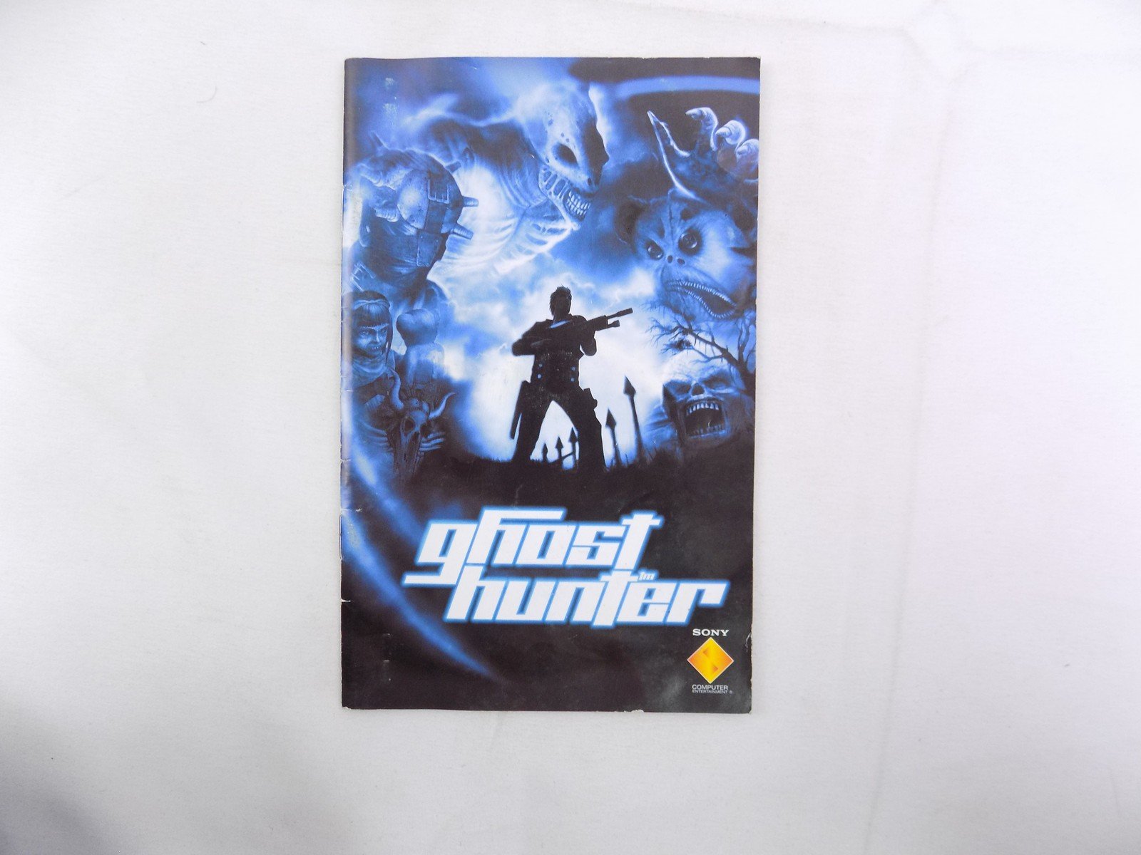 Playstation 2 PS2 Ghost Hunter Instruction Manual Only - Starboard Games