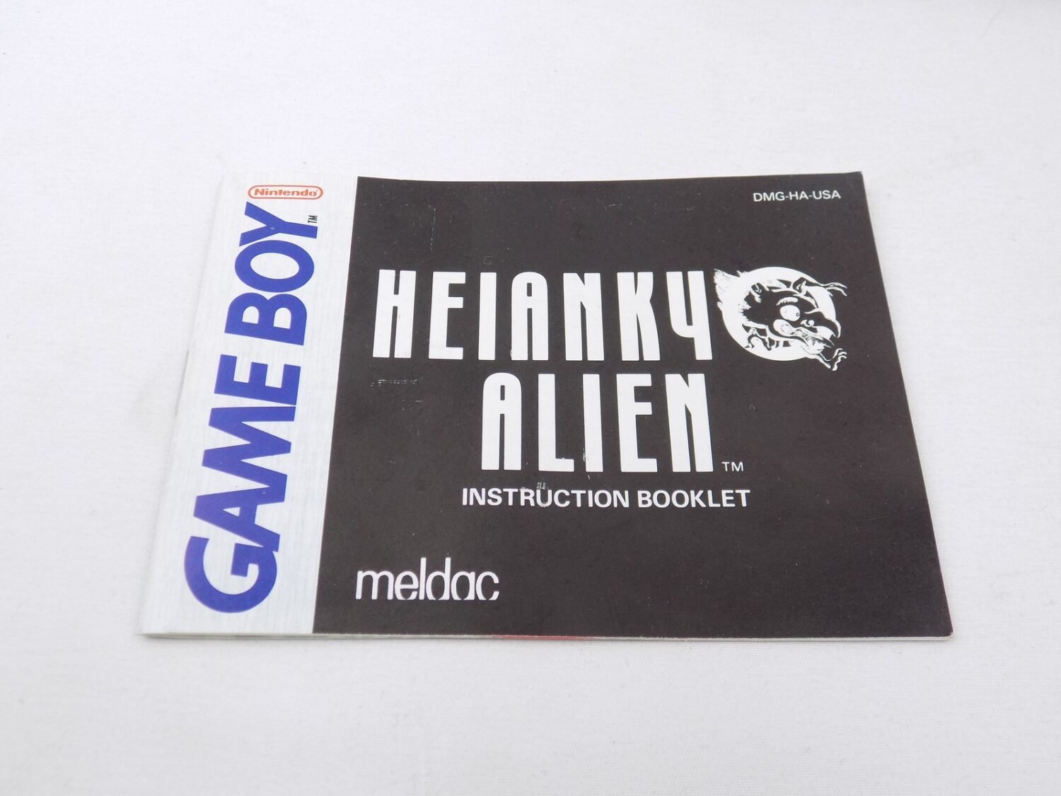Nintendo Gameboy GB Heianky Alien Instruction Manual Only - Starboard Games