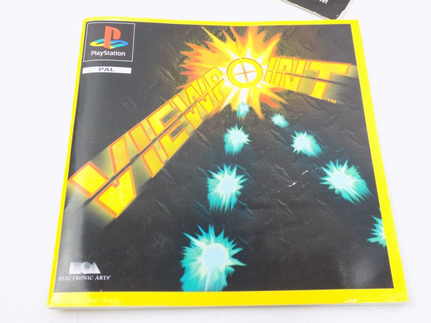 Playstation 1 PS1 Viewpoint Instruction Manual Only - Starboard Games