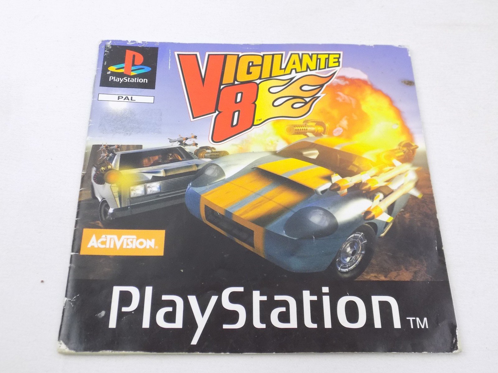 Playstation 1 PS1 Vigilante 8 Instruction Manual Only - Starboard Games