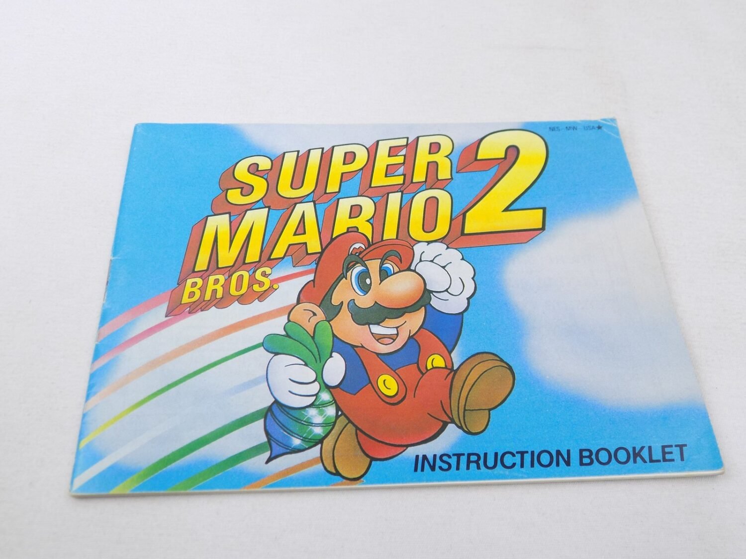Nintendo Entertainment System NES Super Mario Bros 2. Instruction ...