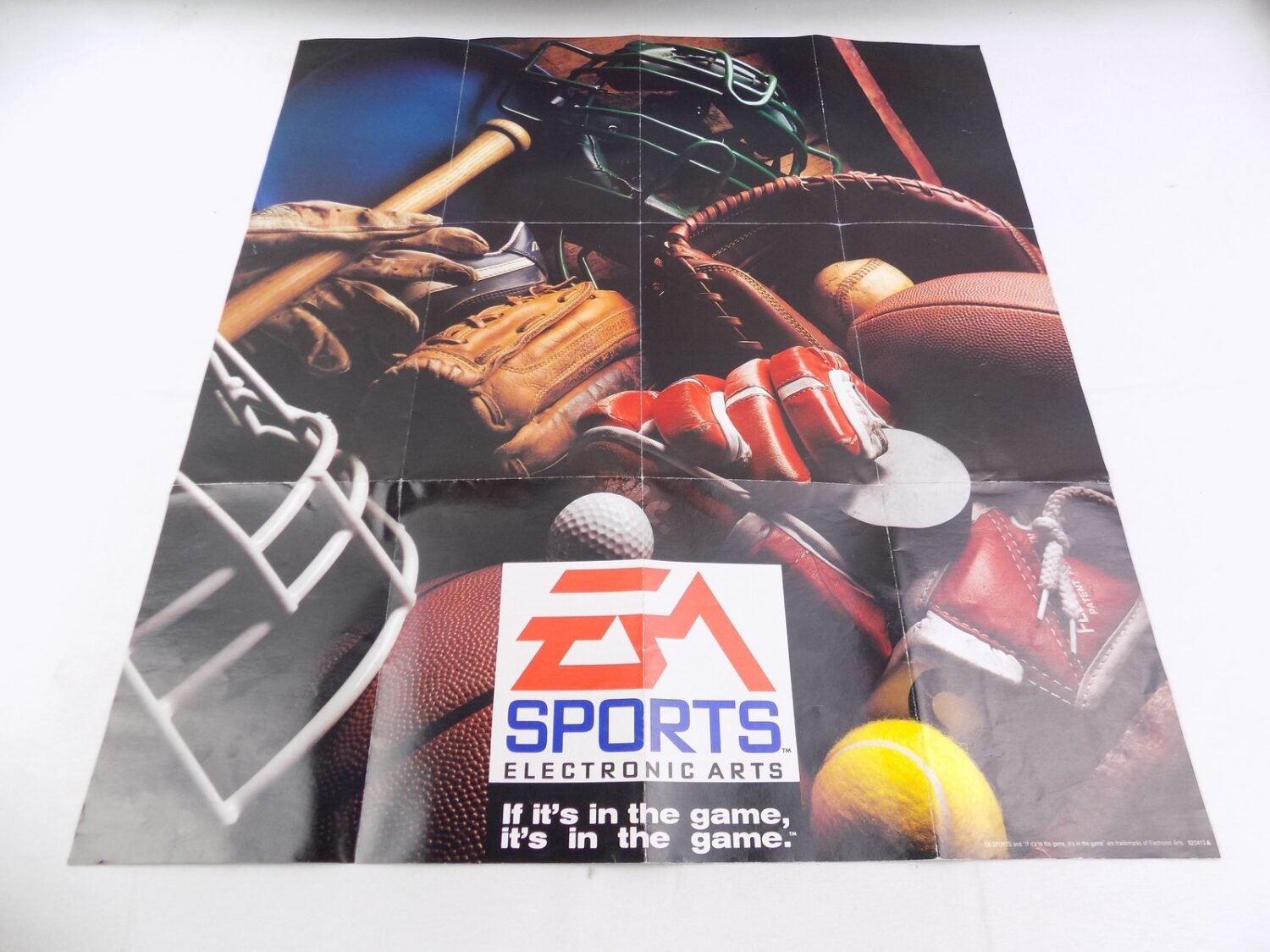 EA Sports It's In The Game Promotional Poster - Starboard Games