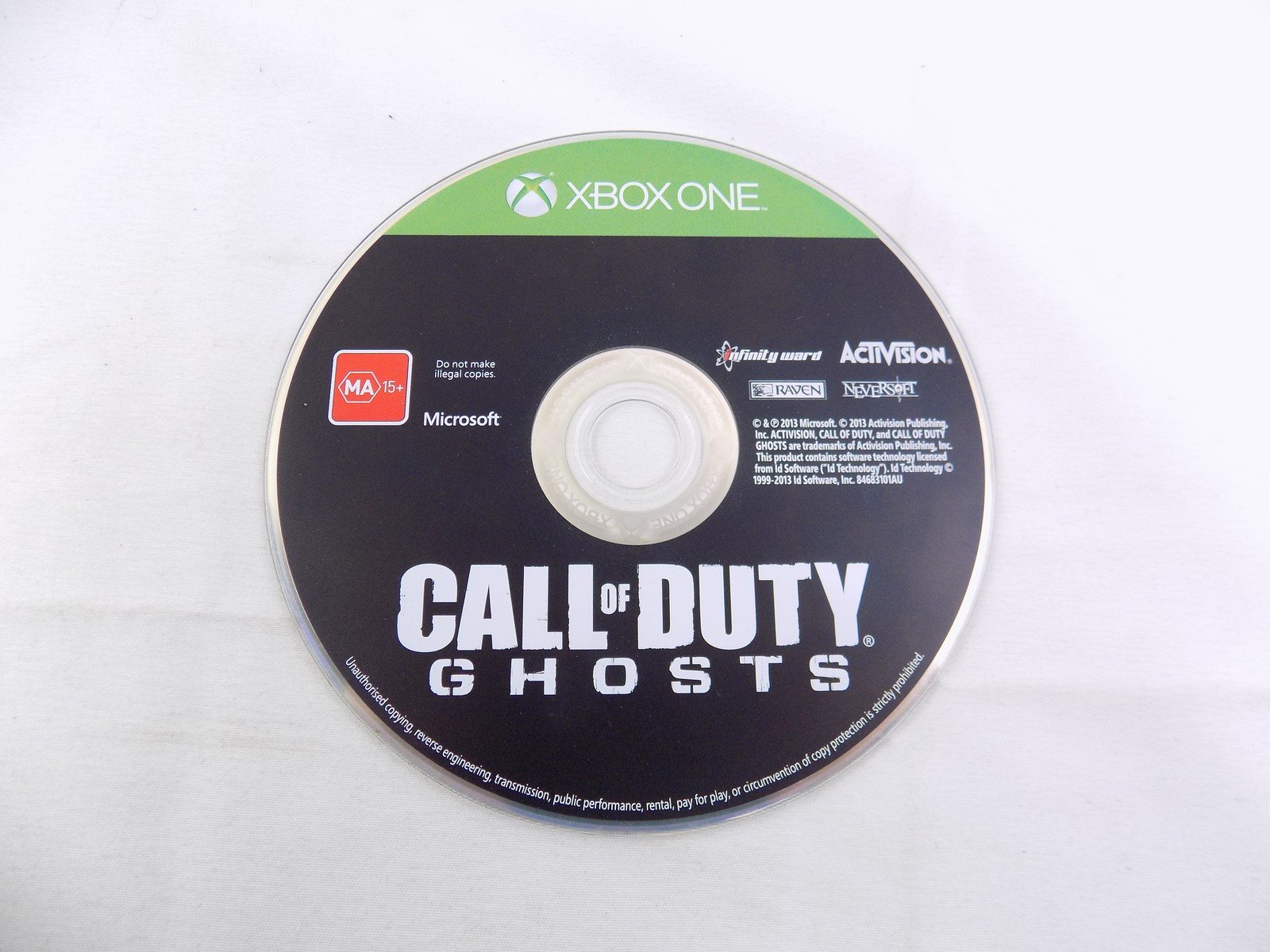 Mint Disc Only Xbox One Call of Duty Ghosts - Starboard Games