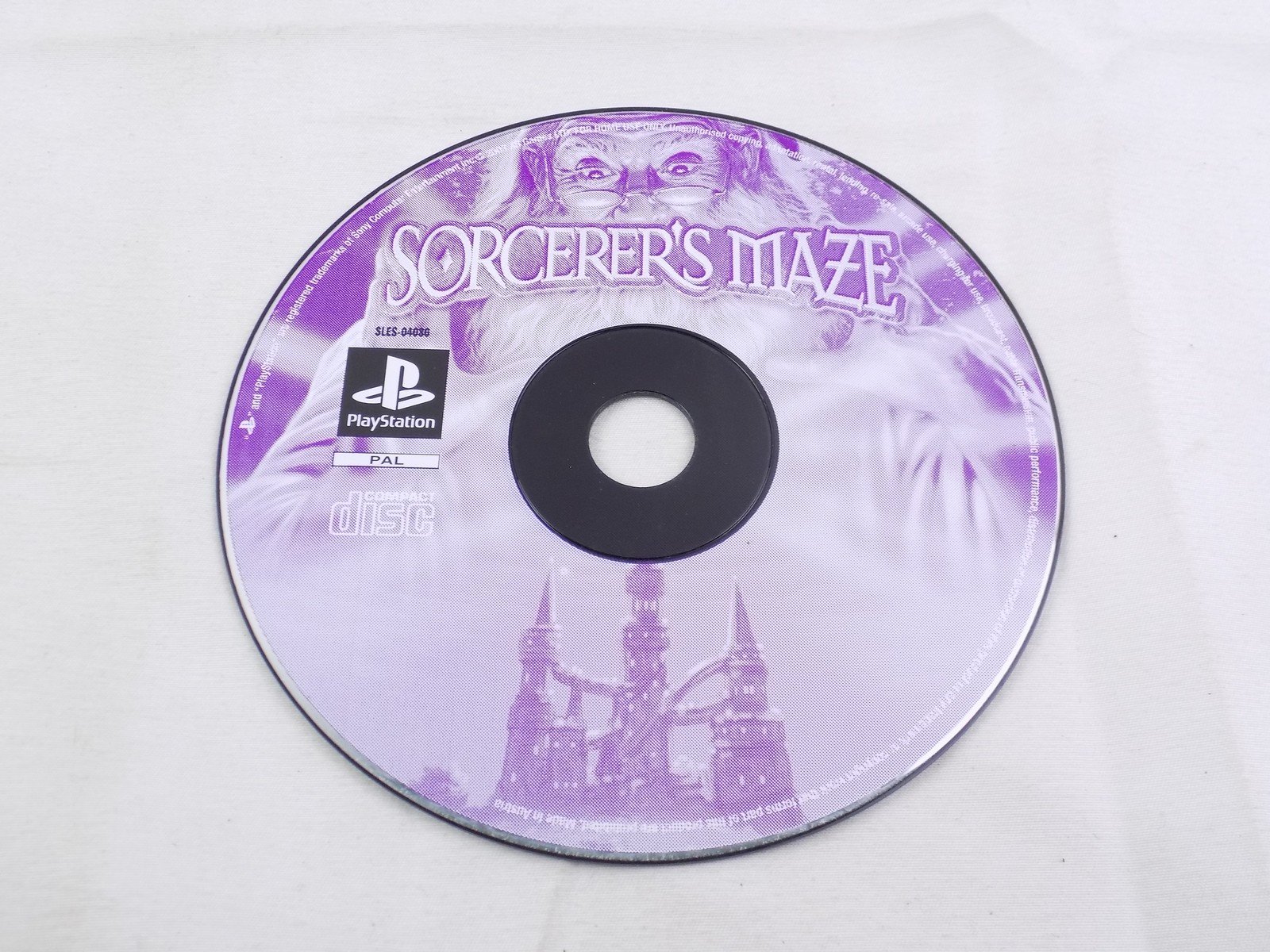 Mint Disc Only Playstation 1 Ps1 Sorcerer's Maze - Starboard Games