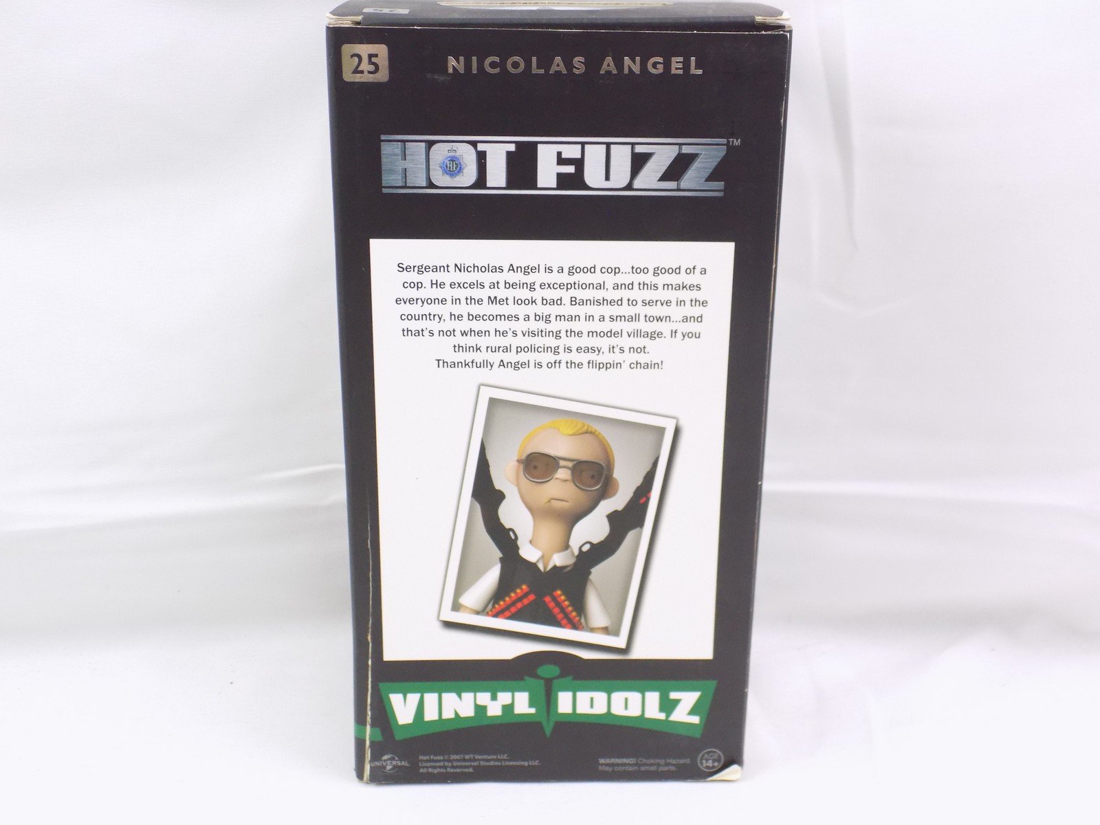 Like New Funko Nicolas Angel 25 Hot Fuzz Vinyl Idolz Figure - Starboard ...