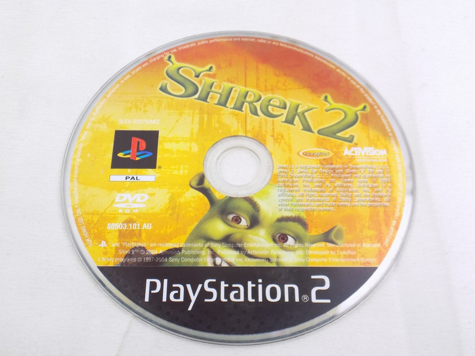 Mint Disc Only Playstation 2 Ps2 Shrek 2 - Starboard Games