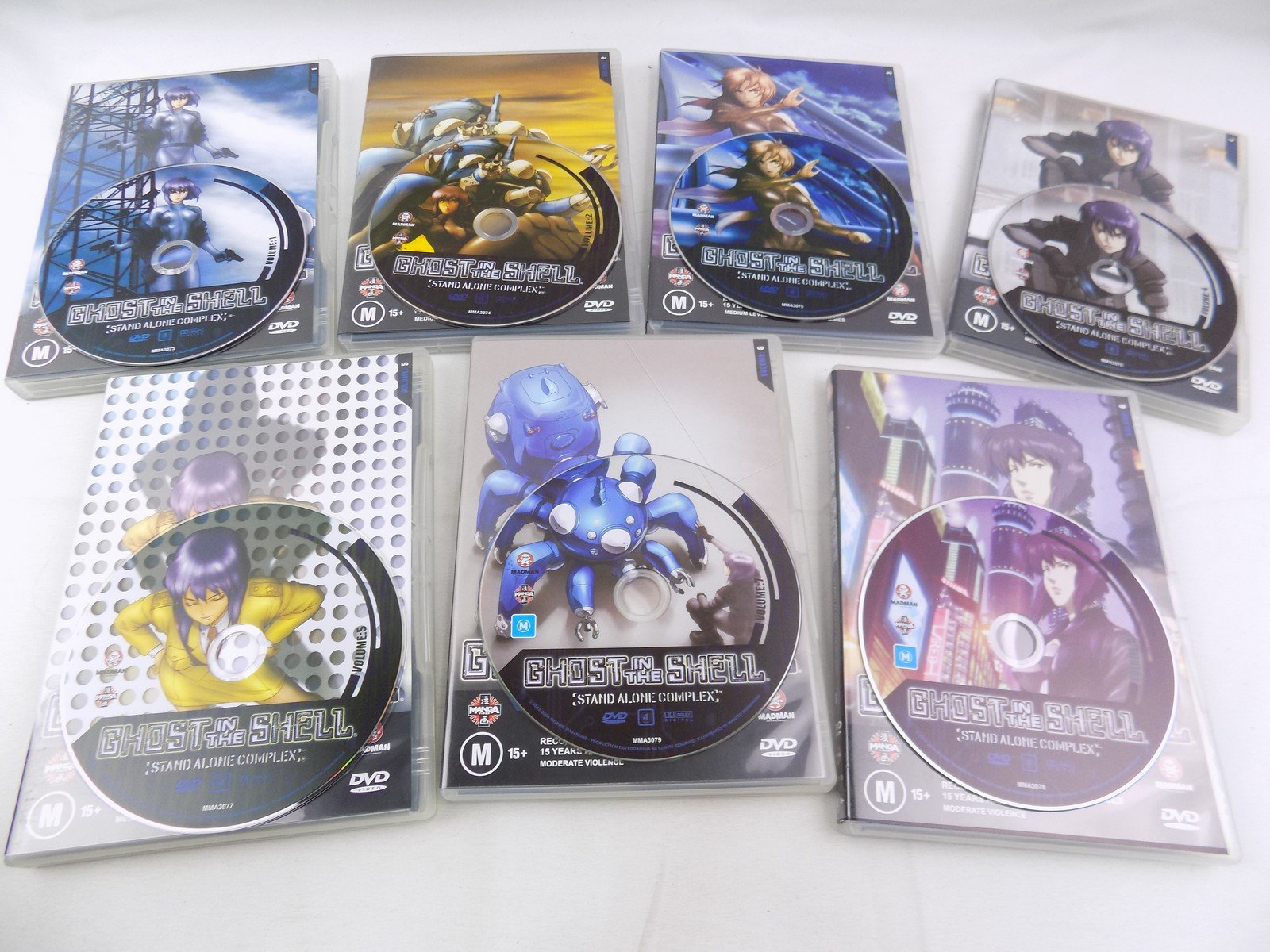Ghost In The Shell Stand Alone Complex Complete Collection DVD ...