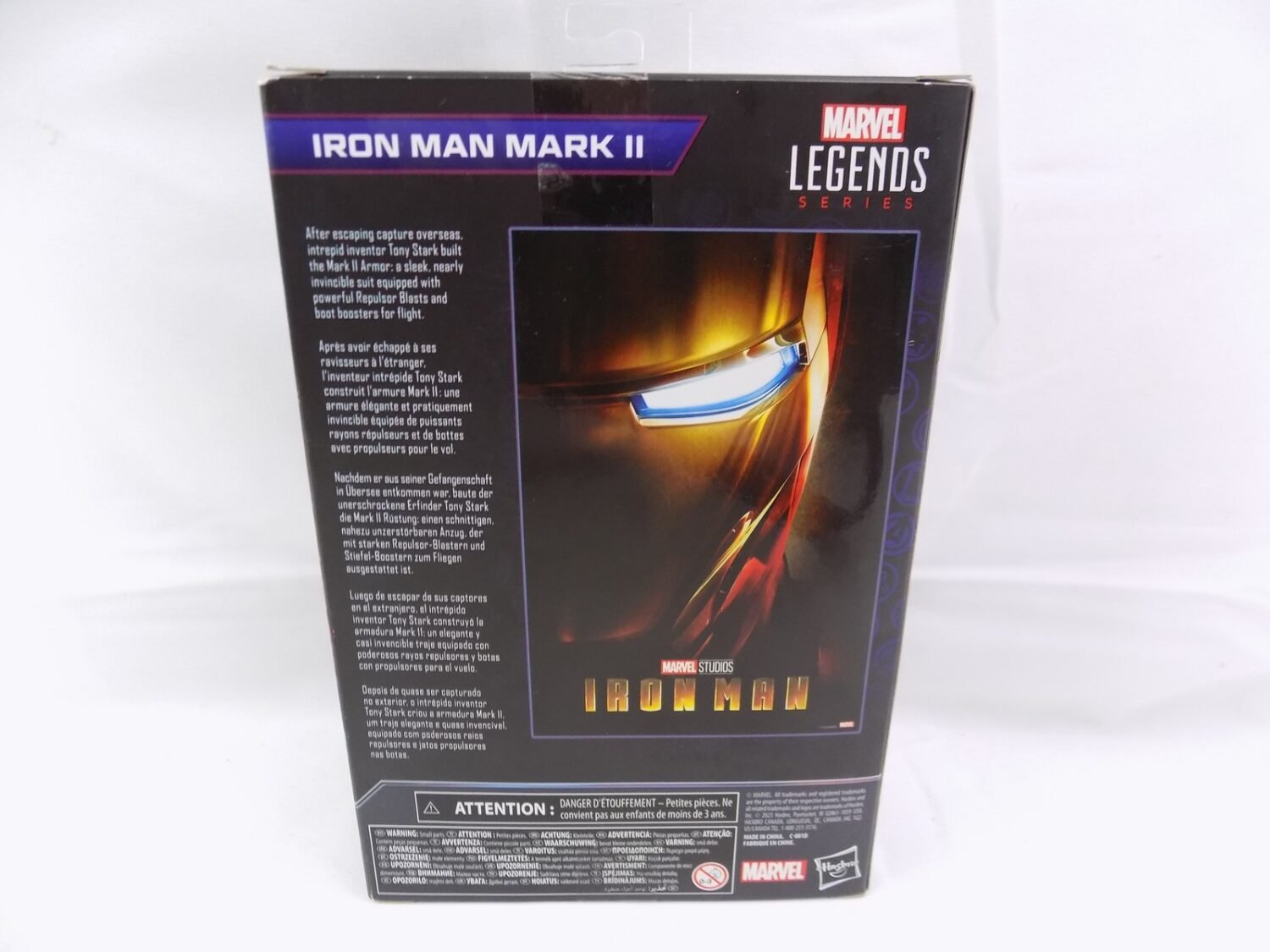 Brand New Marvel Legends The Infinity Saga Iron Man Mark II Action ...