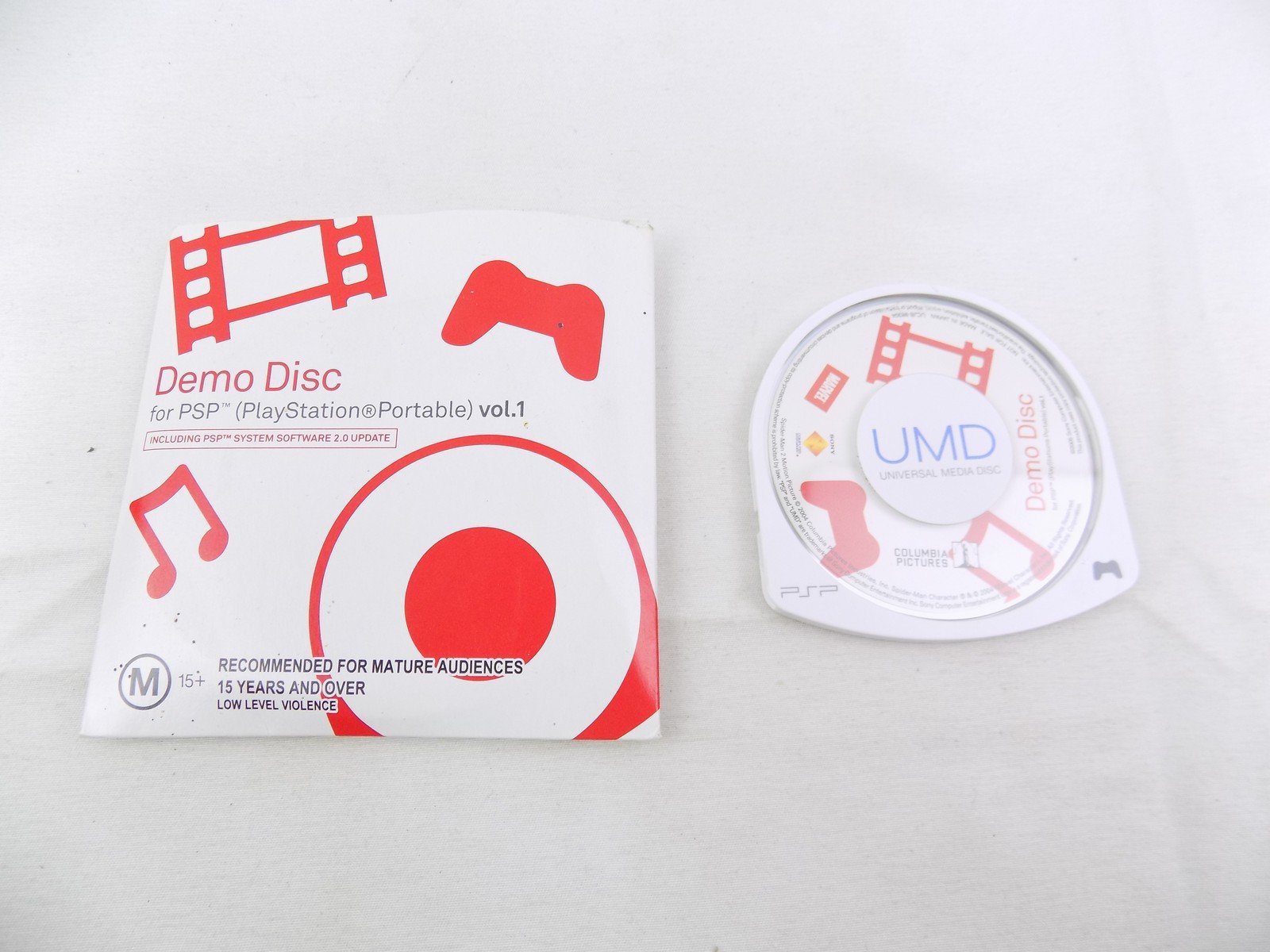 Playstation Portable PSP Demo Disc Vol. 1 Free Postage - Starboard Games