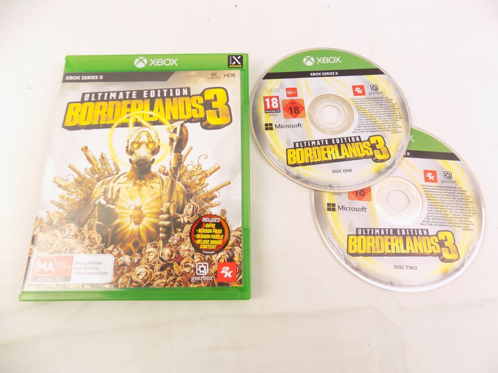 Mint Disc Xbox Series X Borderlands 3 Ultimate Edition - Free Postage ...